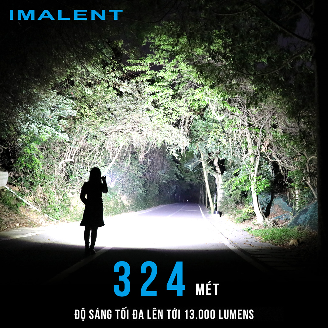 Đèn pin IMALENT MS03 sáng 13.000 lumen chiếu xa 324m