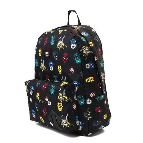Balo Vans X Marvel Old Skool II Backpack Black | Balo thời trang ...