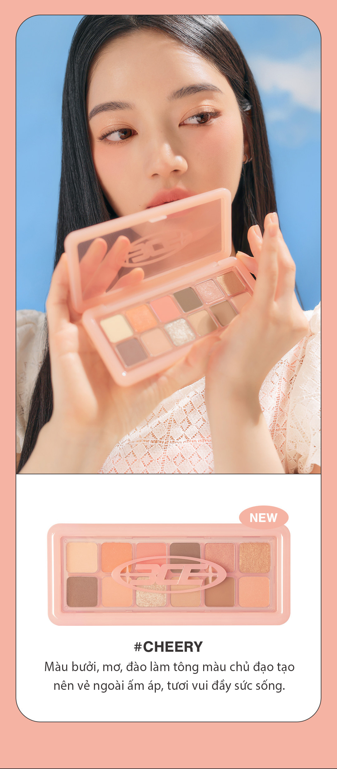 3CE NEW TAKE EYESHADOW PALETTE - 3CE VietNam