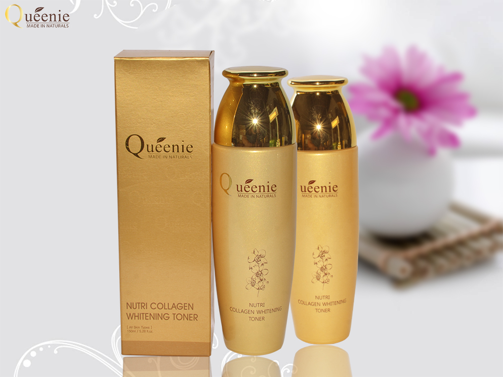Nước hoa hồng dưỡng trắng da, bổ sung collagen Queenie 150 ml.4207321