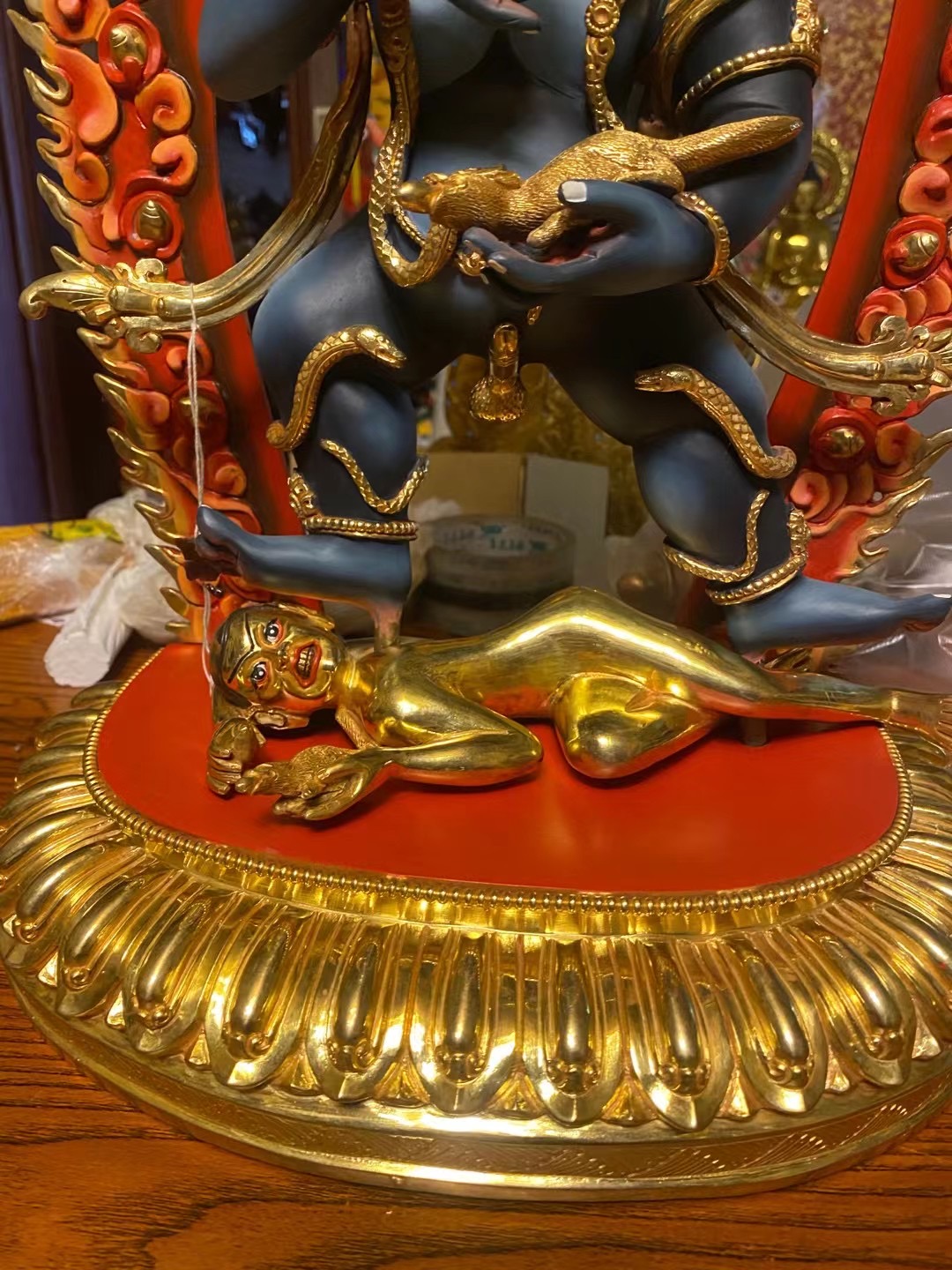 Tôn Tượng Ngài Hắc Tài Thần