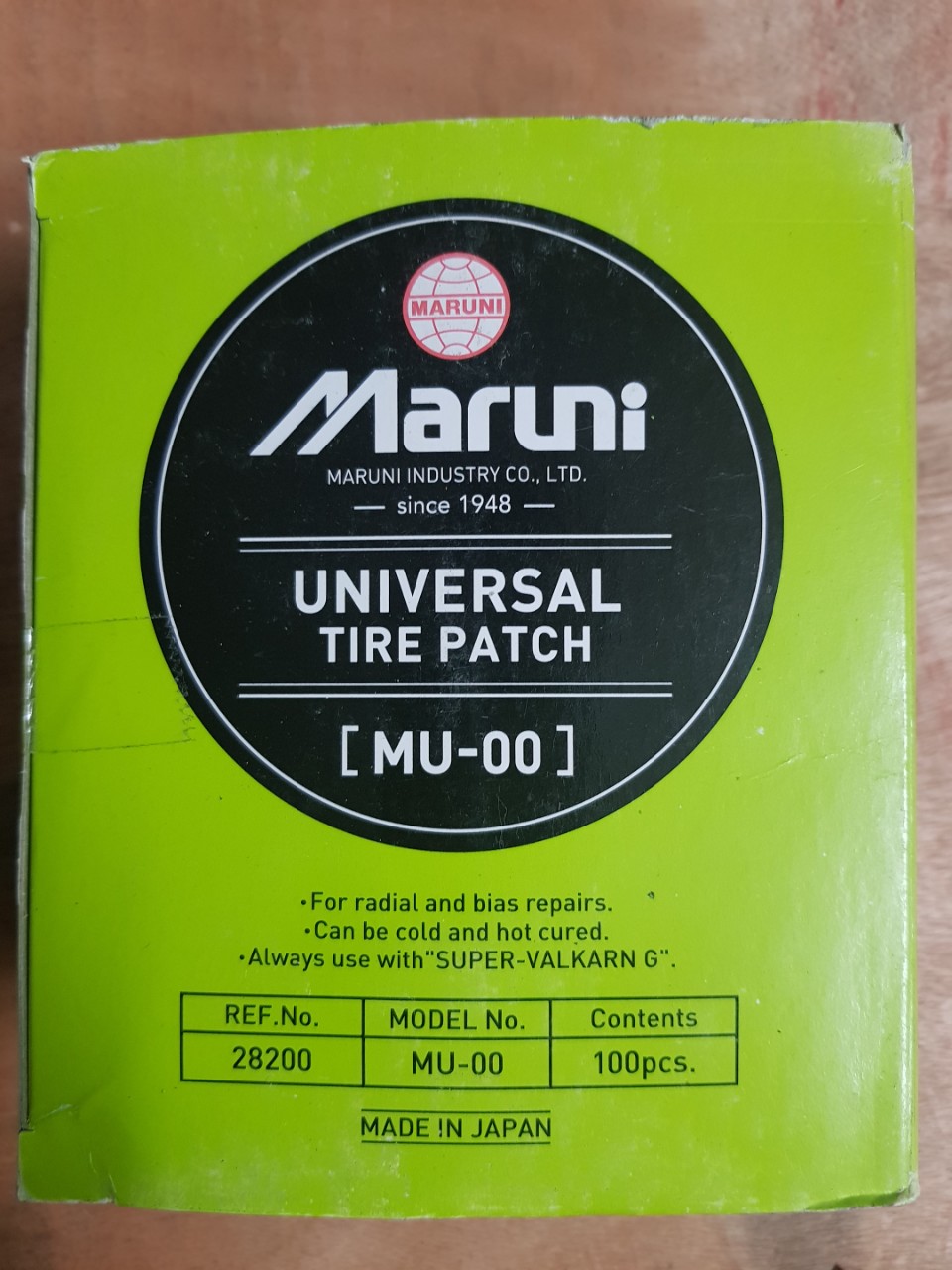 Miếng vá lốp không săm maruni MU-A0