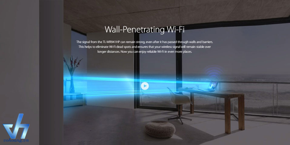 TP-LINK 941HP công suất cao - 3 anten 9dBi - Tốc độ Wifi Cat.9 450Mbps ...