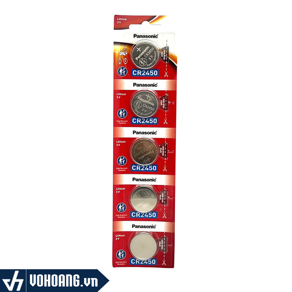 Panasonic Cr2450 | Pin 3V Cúc Áo Lithium Chất Lượng Cao | Phân Phối ...
