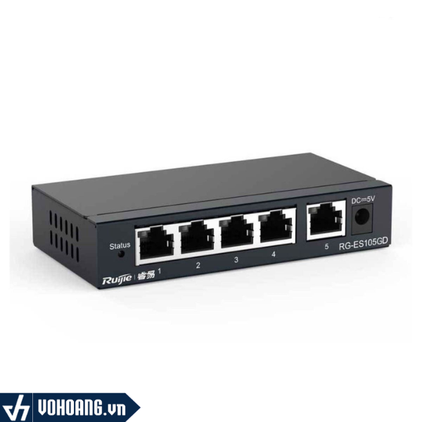 Ruijie RG-ES105GD | Switch/Hub Chia Mạng 5 Cổng Gigabit Giá Rẻ Tốc Độ ...