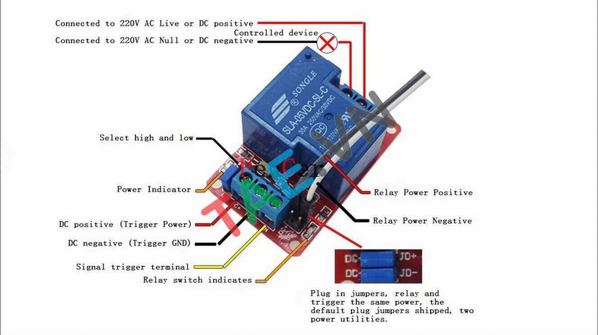 Module Relay 30A Cách Ly Opto – TAE SHOP