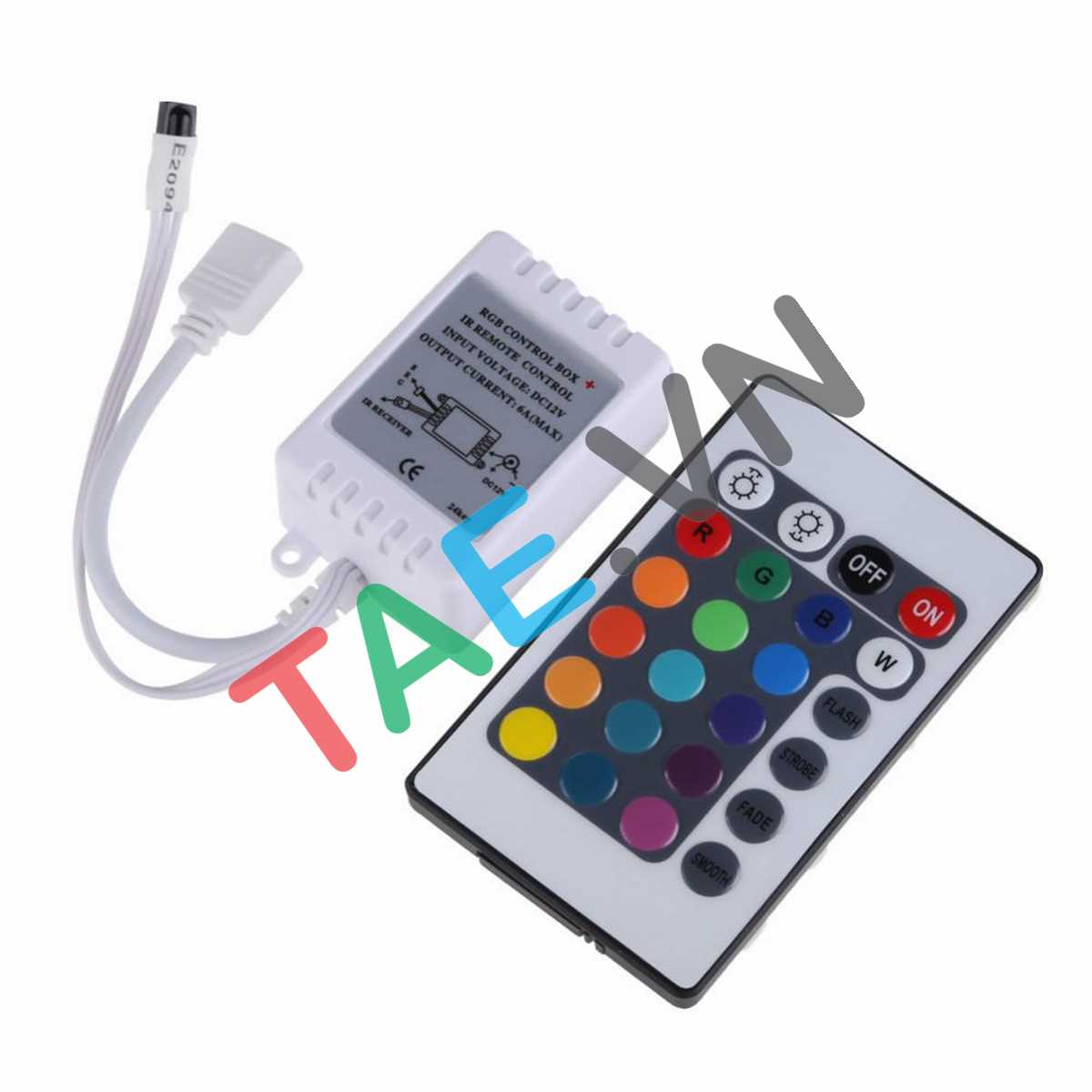 Bộ Điều Khiển Led RGB Có Remote TAE SHOP