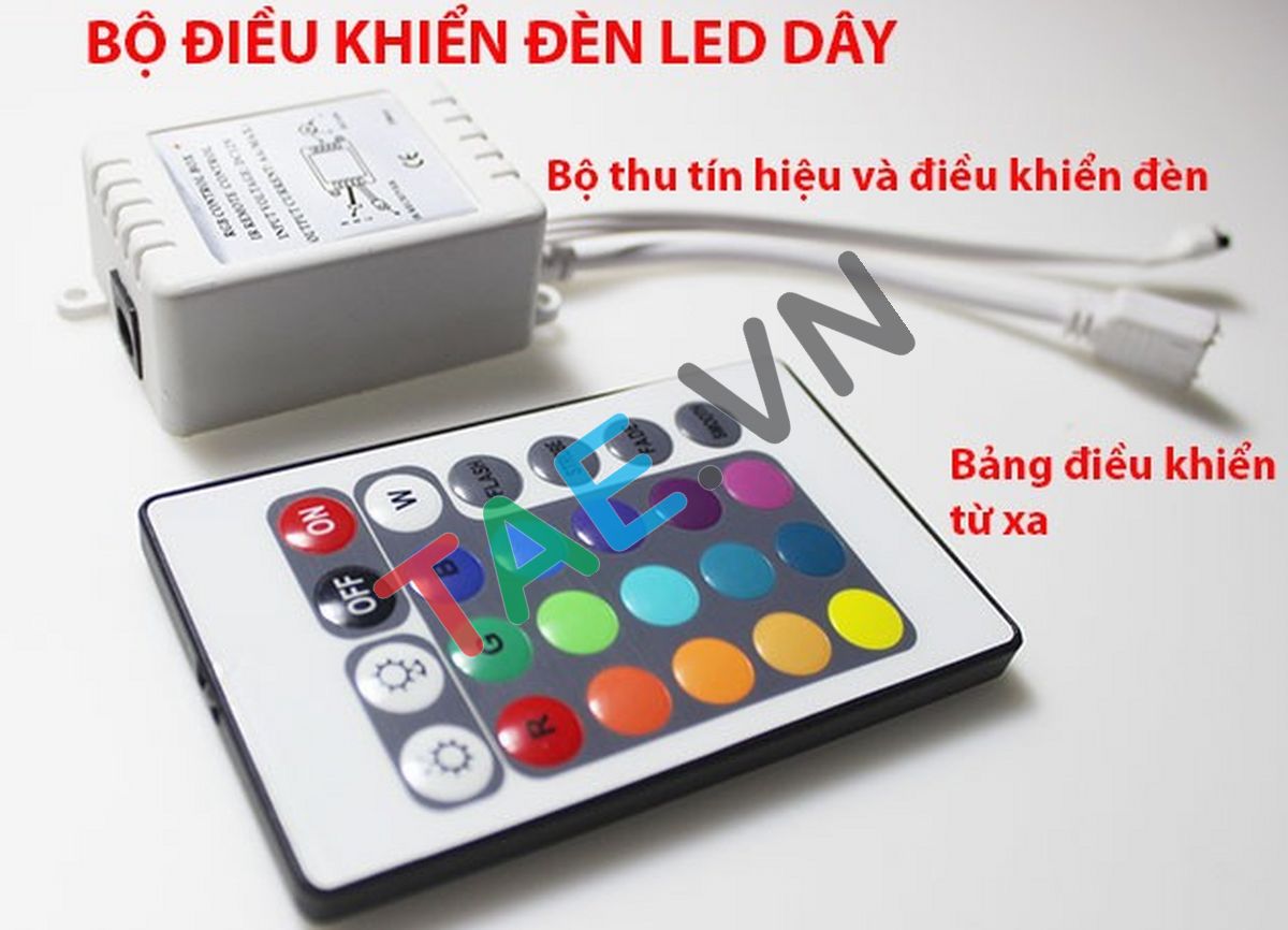Bộ Điều Khiển Led RGB Có Remote TAE SHOP