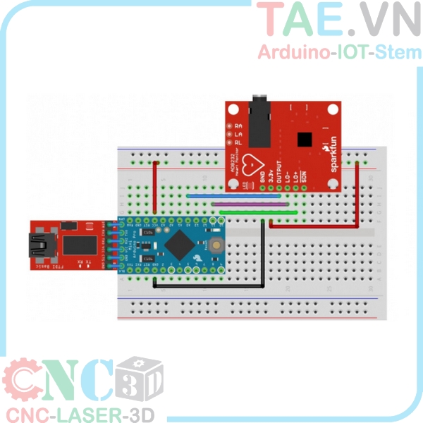 Cảm Biến Đo Nhịp Tim AD8232 TAE SHOP