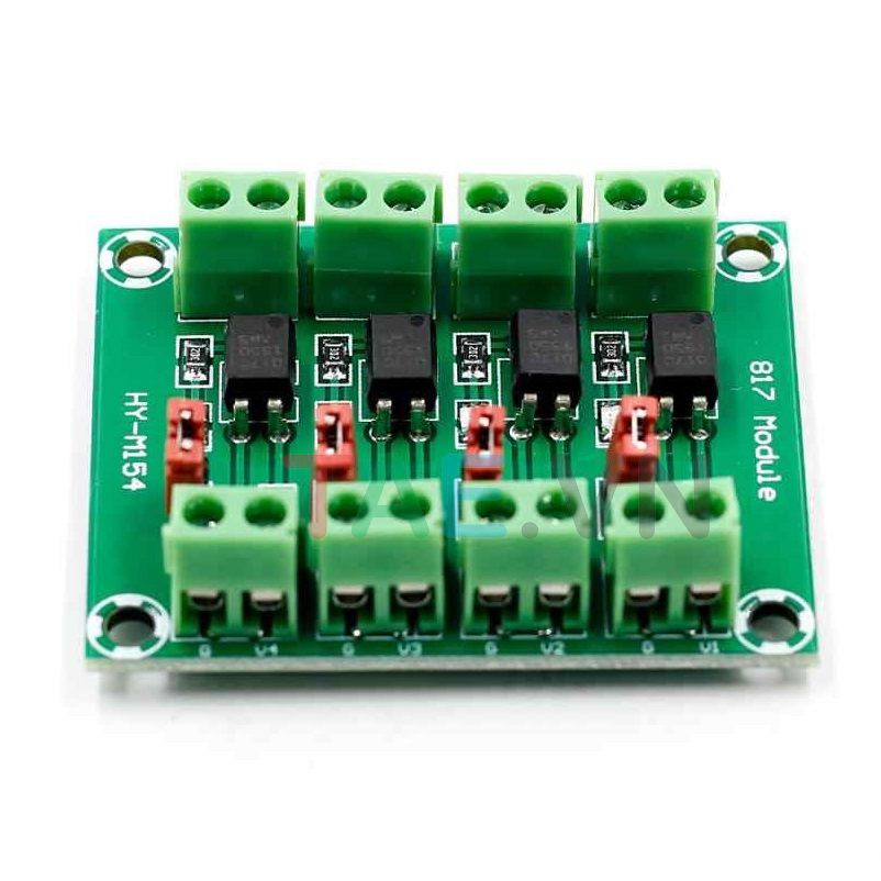Mạch Opto Cách Ly 4 Kênh PC817 TAE SHOP