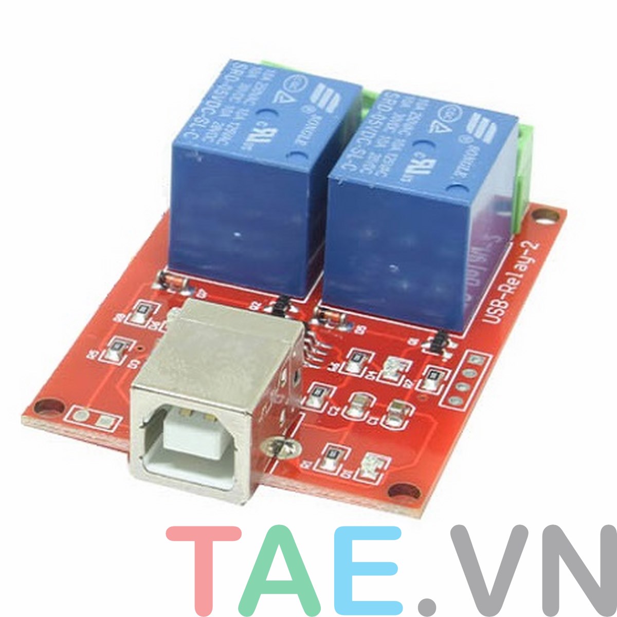 Module 2 Relay Điều Khiển Qua Cổng USB TAE SHOP