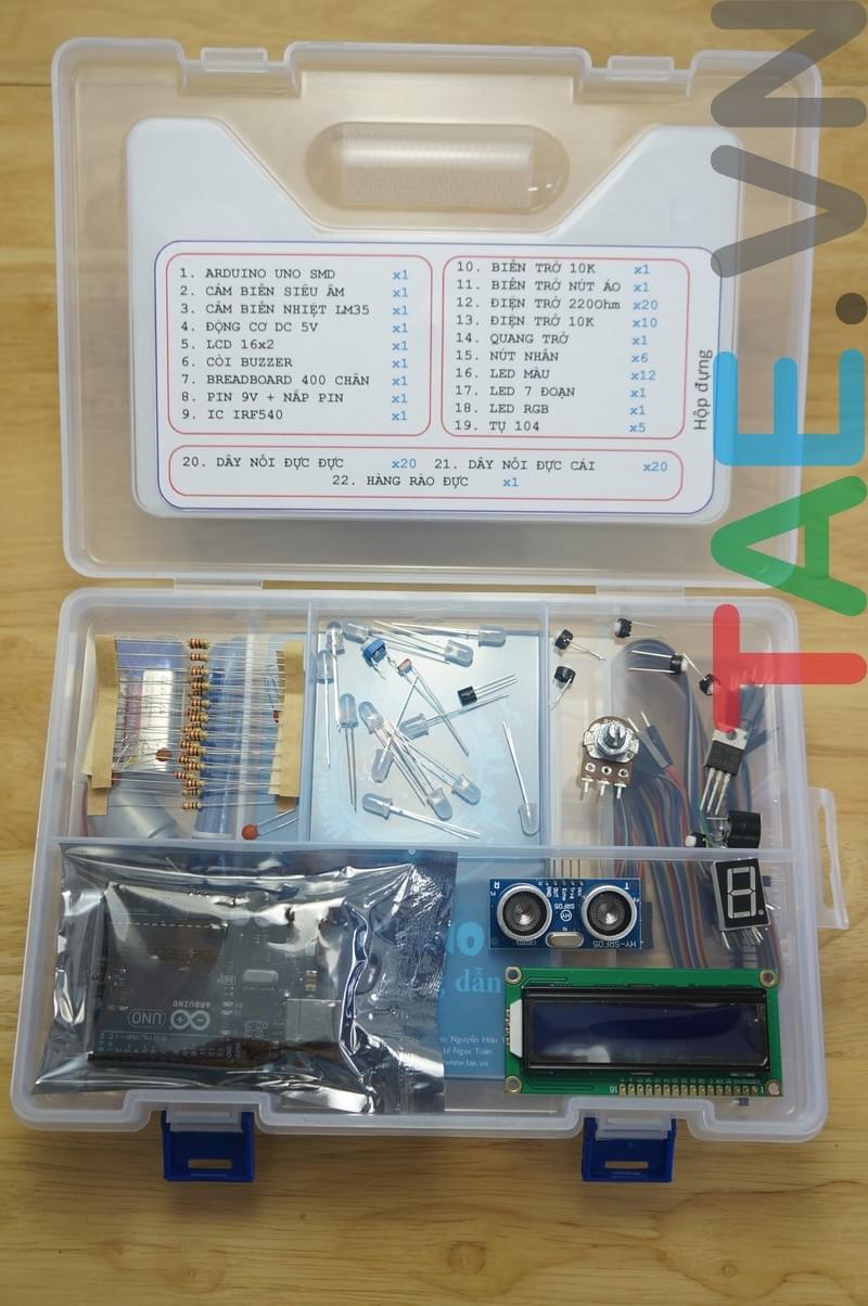 Arduino Starter Kit | Bộ Tự Học Arduino Cơ Bản Trường An Equipment
