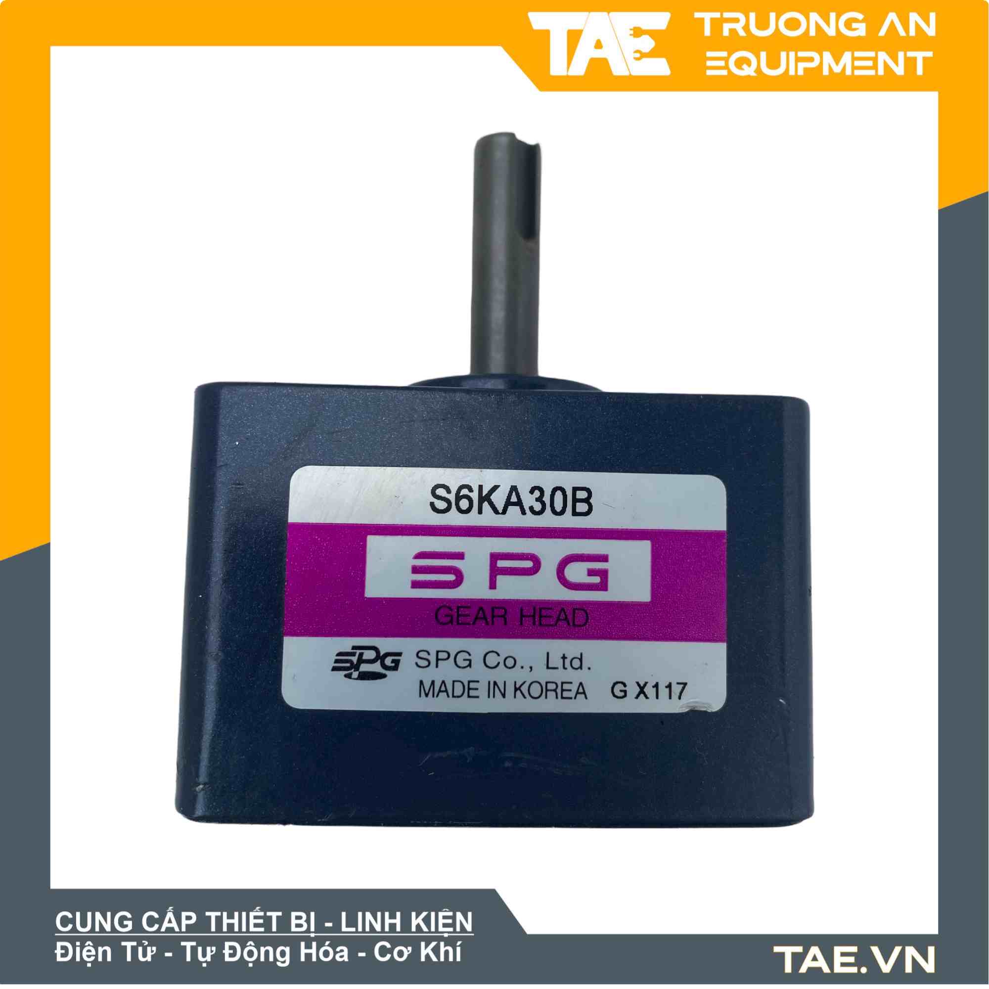 Hộp số giảm tốc AC SPG 6W LikeNew Trường An Equipment