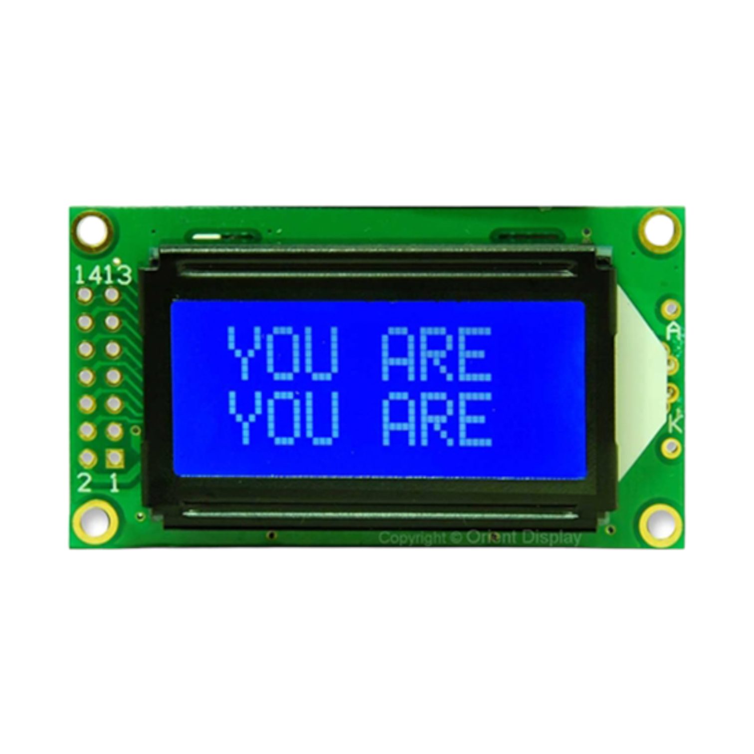 LCD 8x2 | Màn hình hiển thị LCD Trường An Equipment