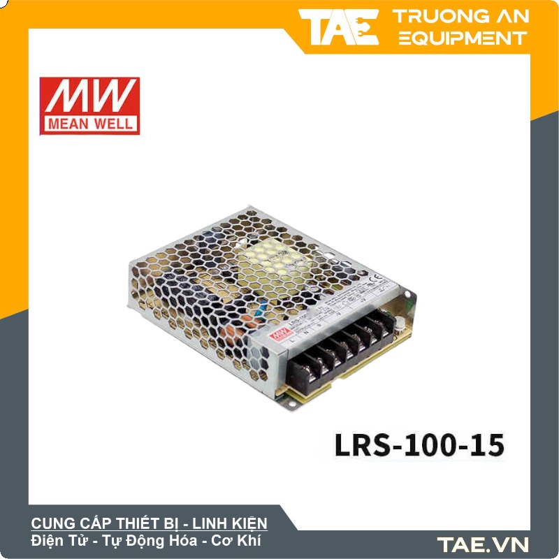Nguồn Tổ Ong MeanWell 15V LRS Series Like New Trường An Equipment