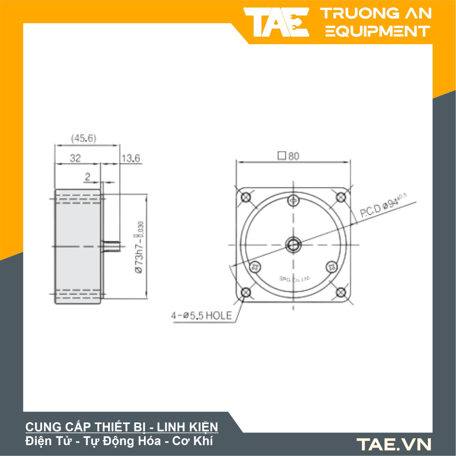 Hộp Số Giảm Tốc SPG 25W LikeNew Trường An Equipment