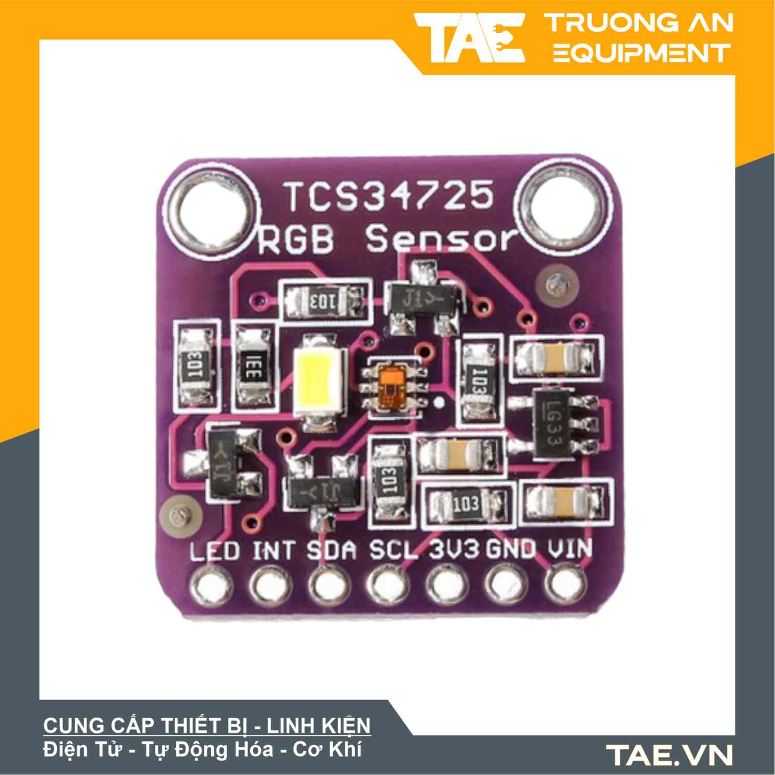 Module Cảm Biến Màu GY-33 TCS34725 Trường An Equipment