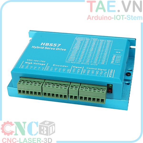 Driver HBS57 | Mạch Điều Khiển Động Cơ Servo Trường An Equipment