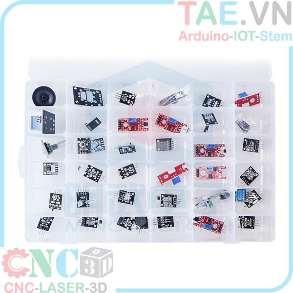 ComBo Hộp 37 Mạch Cảm Biến Dùng Arduino Trường An Equipment