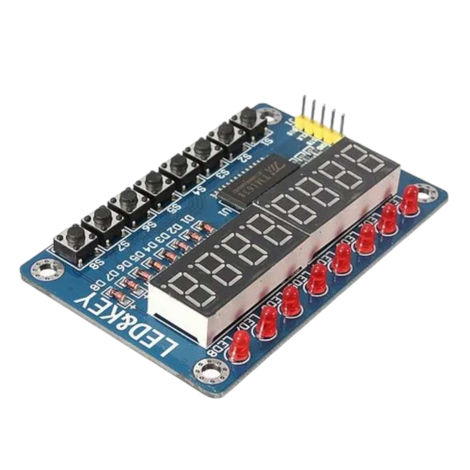 Mạch Điều Khiển Hiển Thị Led & Key TM1638 Trường An Equipment