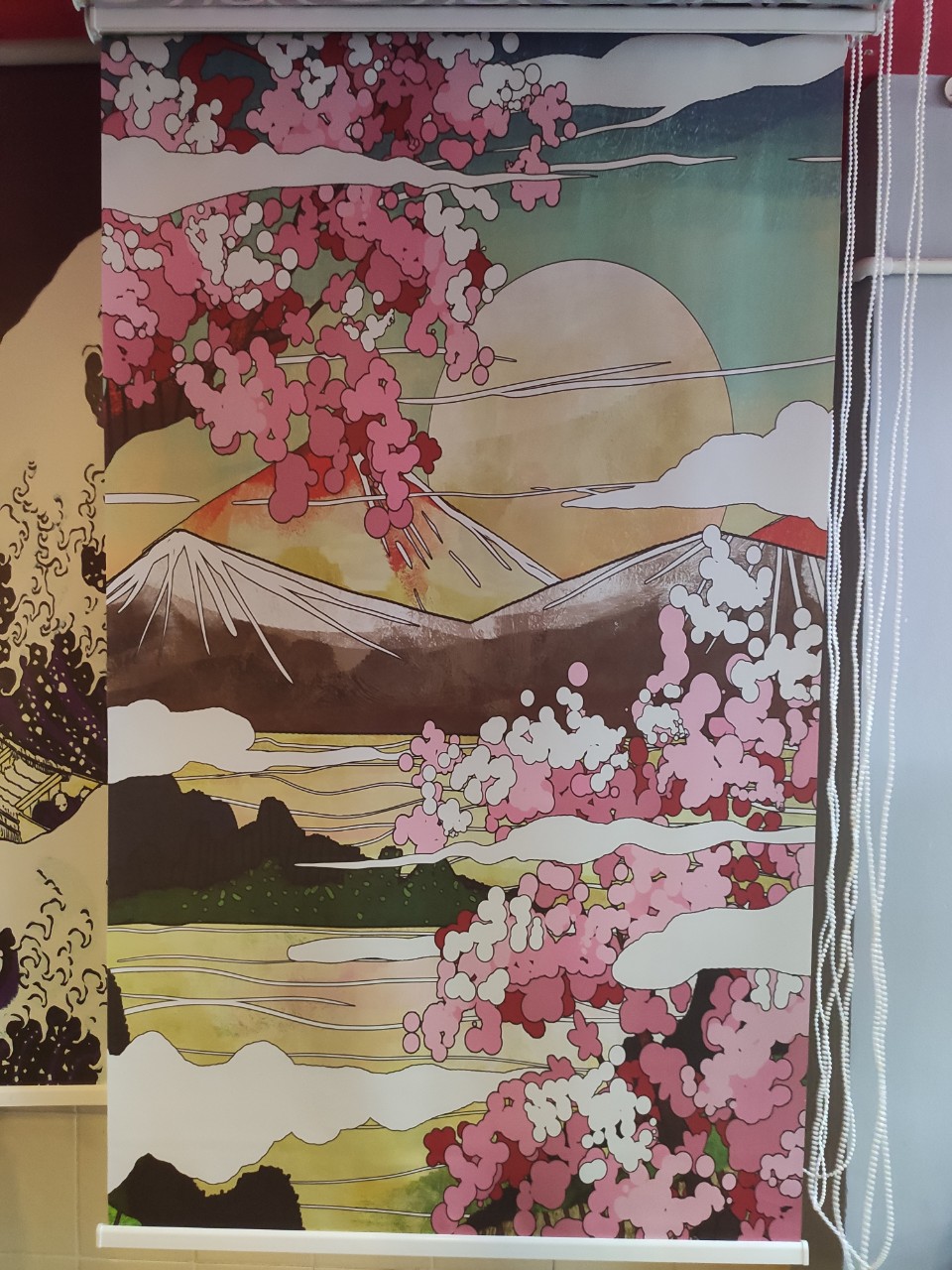 Màn cuốn 90x150cm họa tiết Nhật