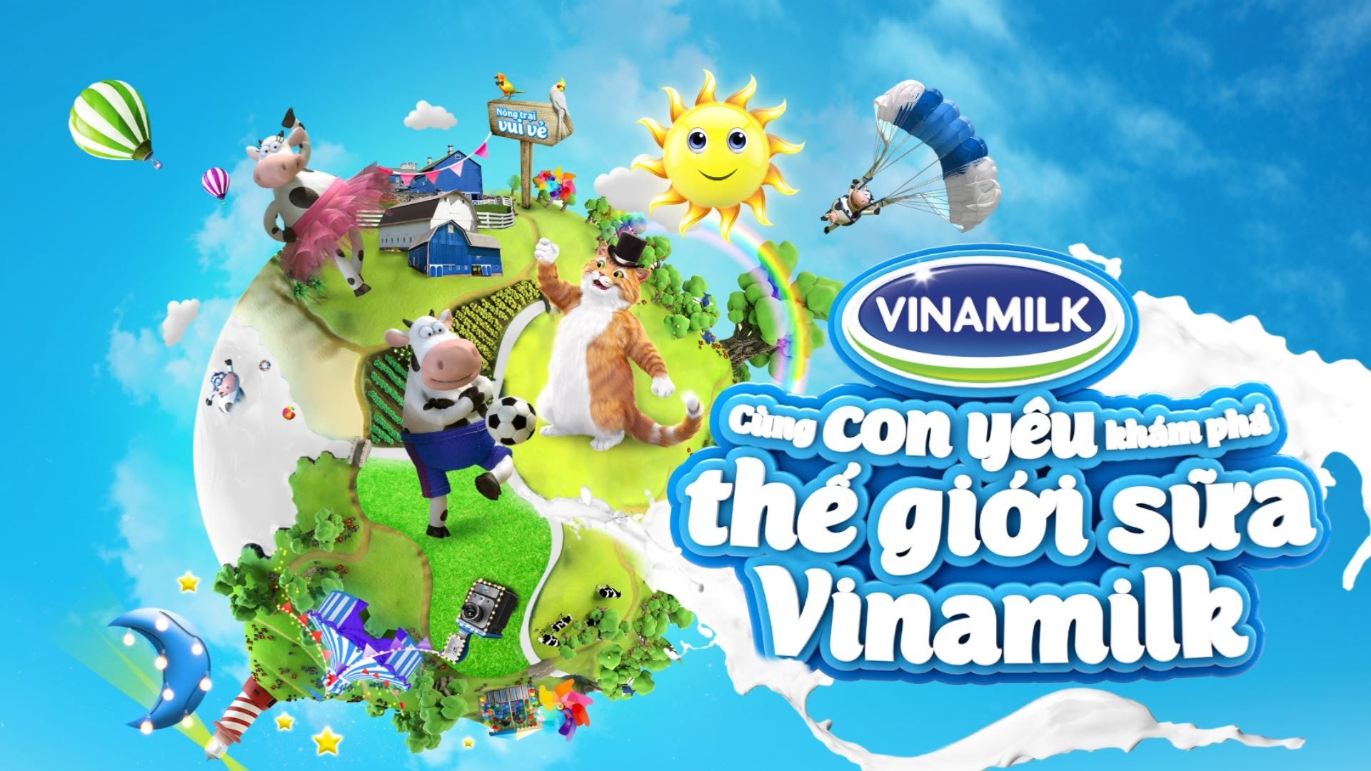 Poster quảng cáo sữa vinamilk Ươm mầm tương lai.4307605