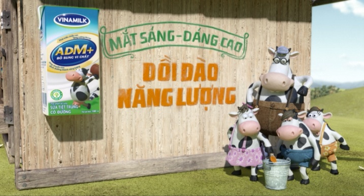 Poster quảng cáo sữa vinamilk Ươm mầm tương lai.4307605