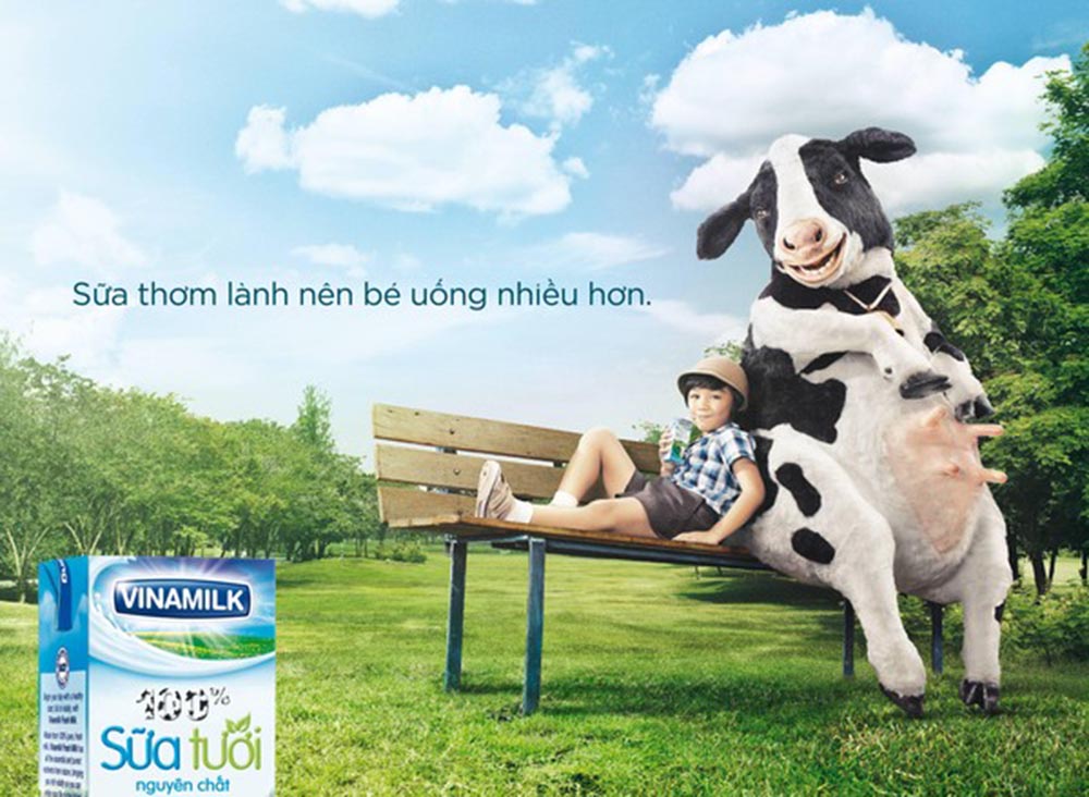 Poster quảng cáo sữa vinamilk Ươm mầm tương lai.4307605