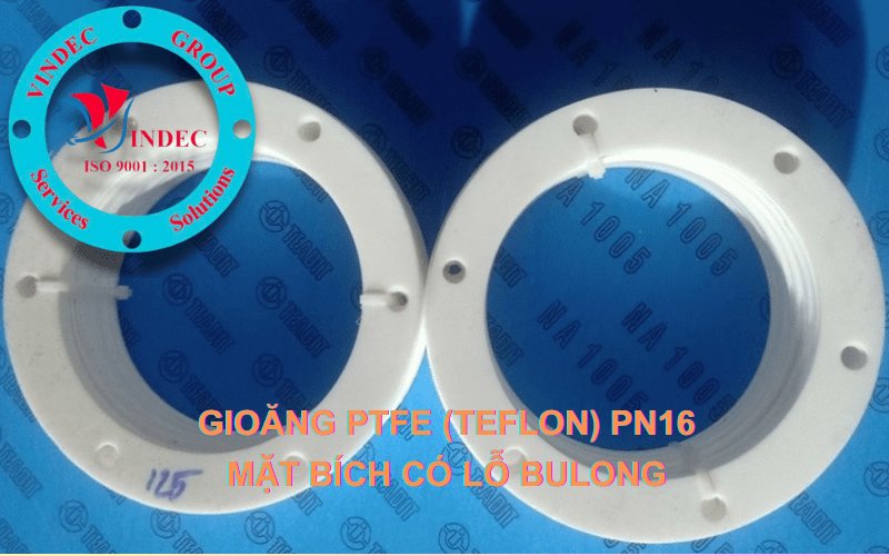 Báo Giá Gioăng (Ron) PTFE (Teflon) Vòng Đệm Mặt Bích