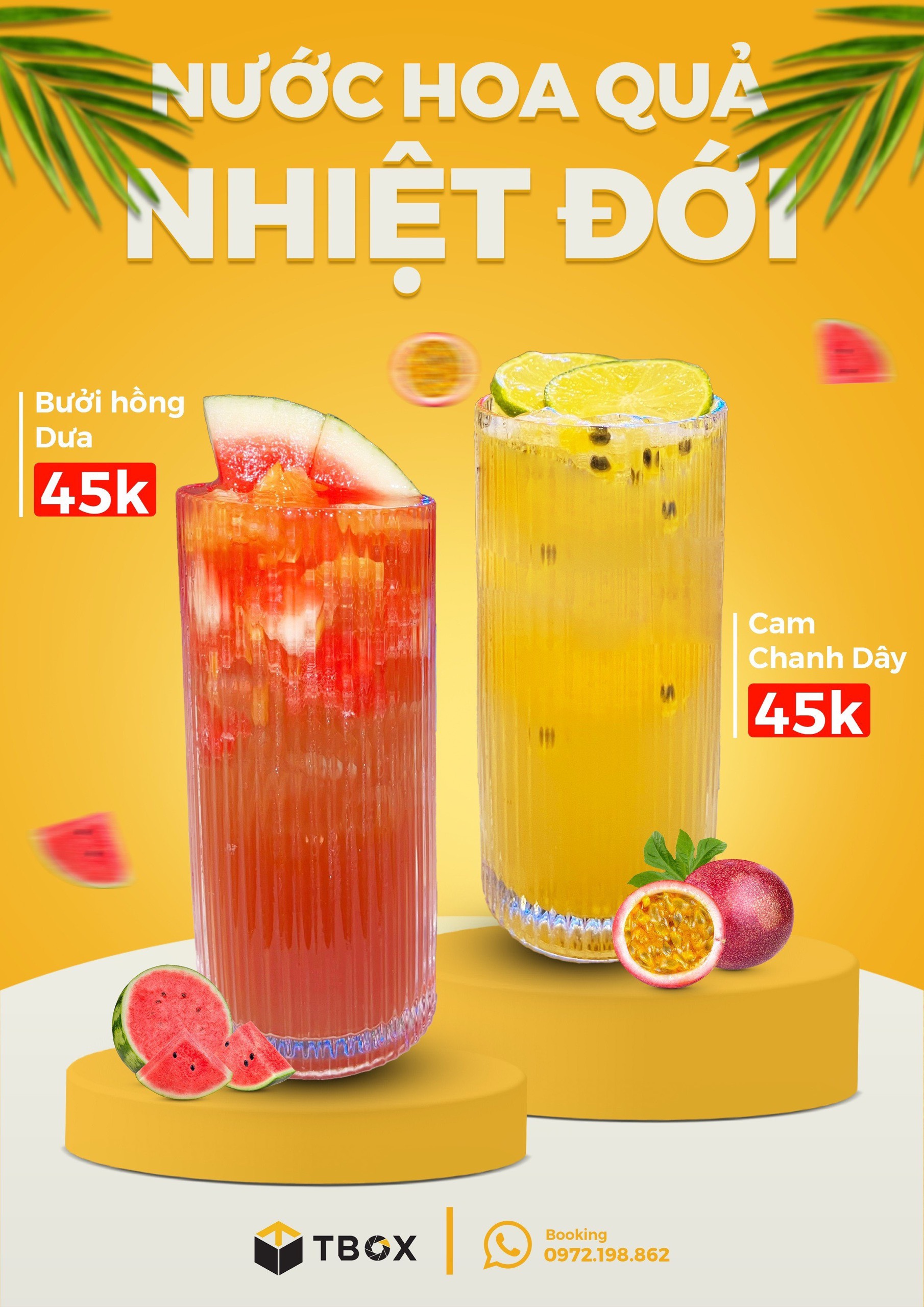 Thực đơn T-Box Cafe Phim HD – TBox Café