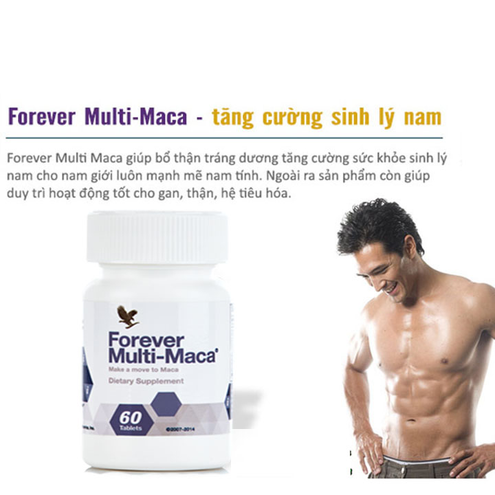 Forever Multi Maca Mã số 215- Bổ thận tráng dương tăng cường sinh lý Rẻ ...