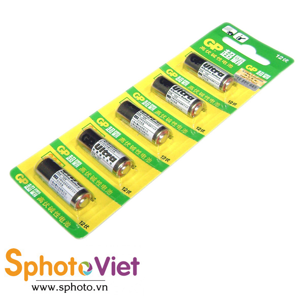 Pin điều khiển Alkaline GP 23A 12V sphoto.vn