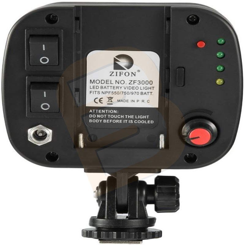 Đèn Led Video Zifon ZF3000 + Pin F970 sphoto.vn