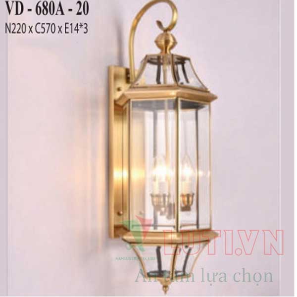 Đèn tường hành lang VD-680A-20 | luti.com.vn