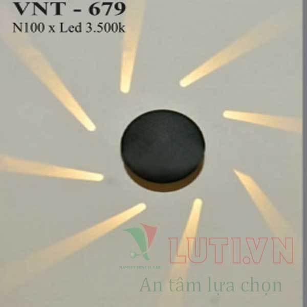 Đèn tường ngoài trời 8 hướng VNT-679 | luti.com.vn