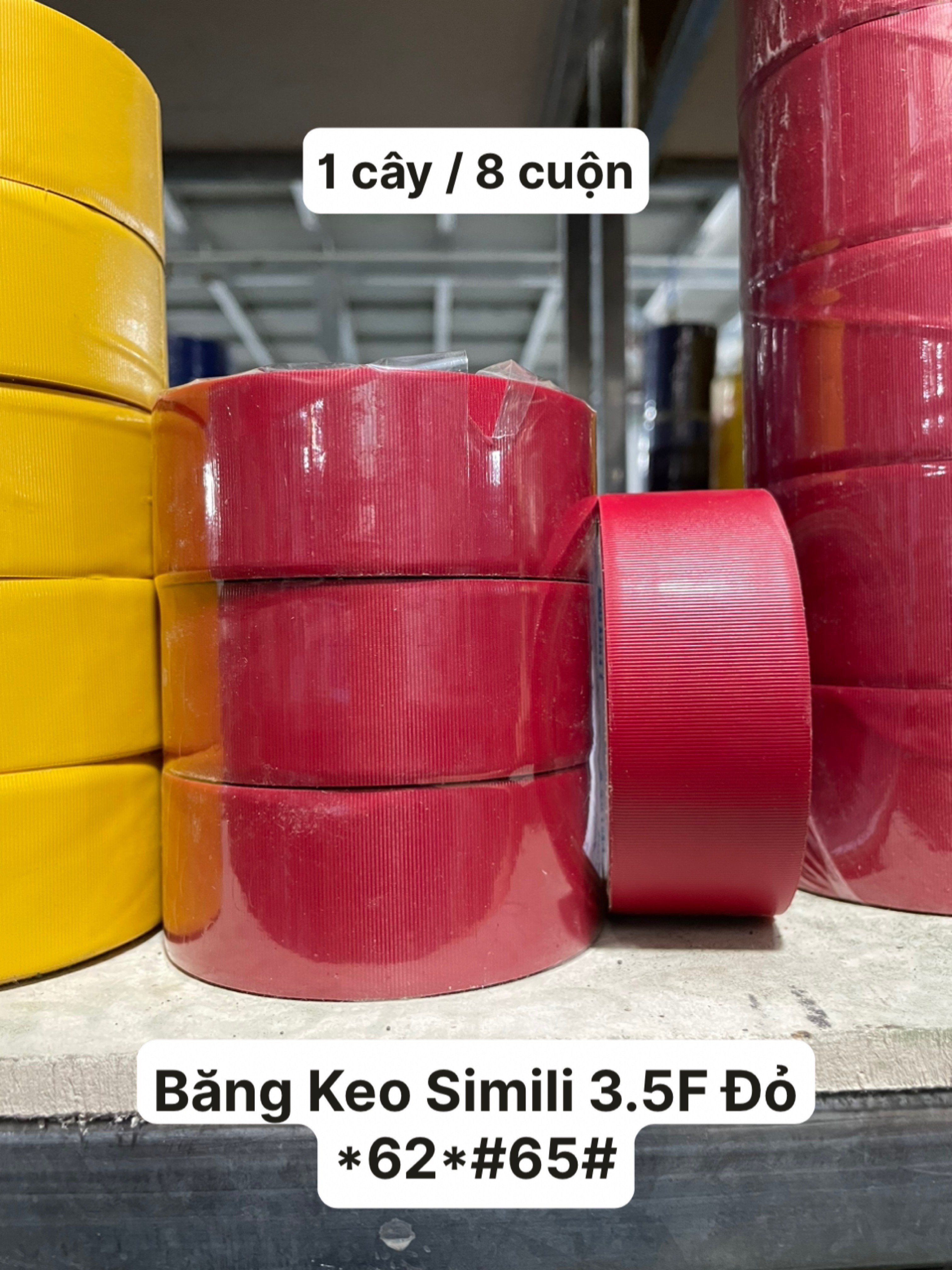 Băng Keo Simili 3.5F Vàng