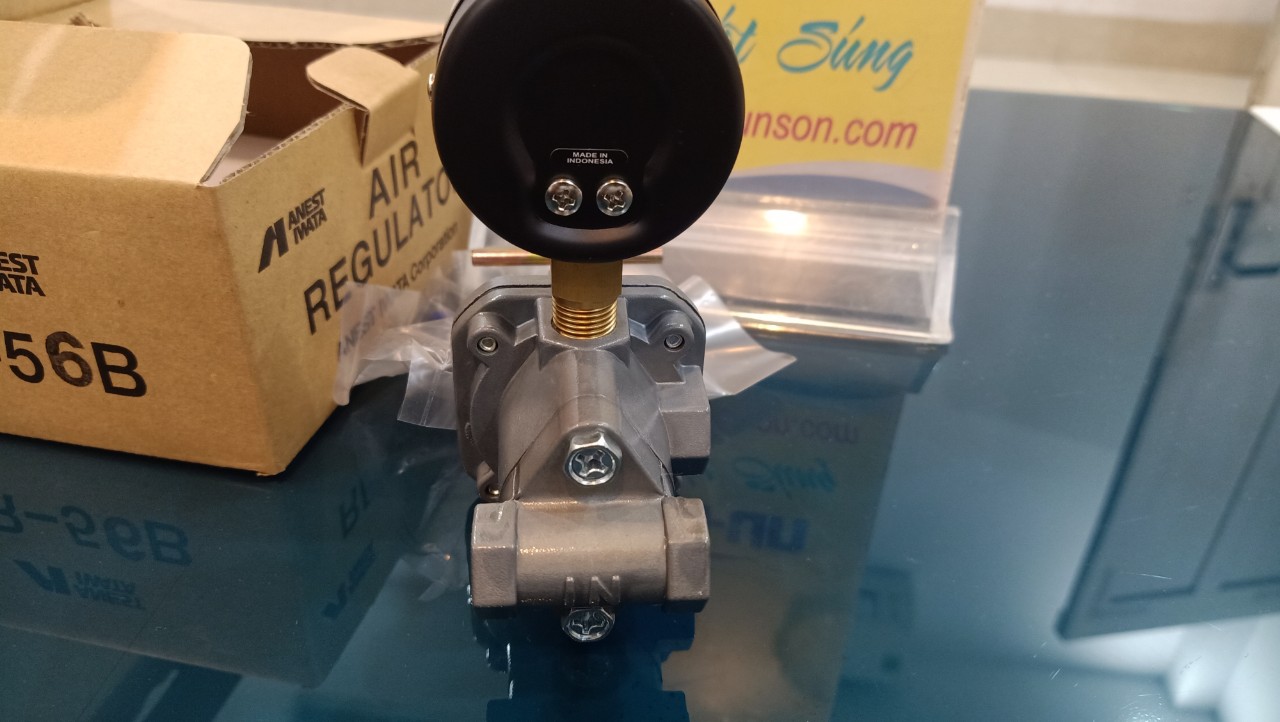 Điều chỉnh khí RR-56B Anest Iwata dùng cho nồi trộn sơn Air regulator ...
