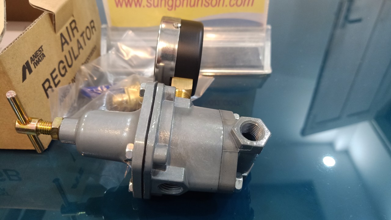 Điều chỉnh khí RR-56B Anest Iwata dùng cho nồi trộn sơn Air regulator ...