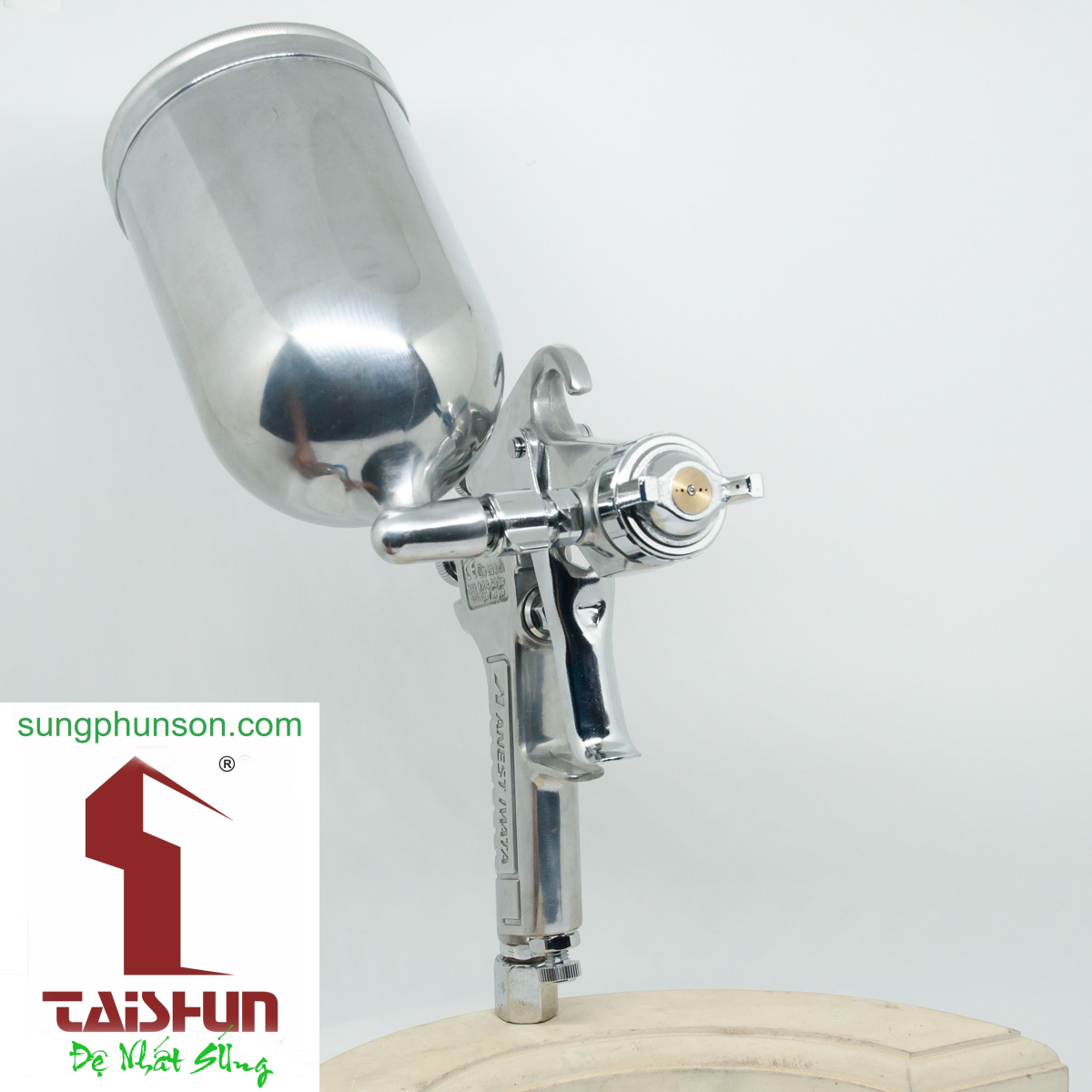 Súng phun sơn Iwata W71 4G phun mịn đẹp