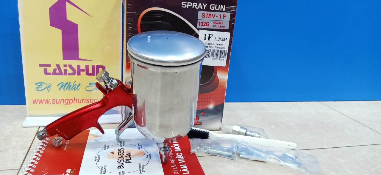 Súng phun sơn Star SMV-1F 132G 1.3mm Made in Taiwan