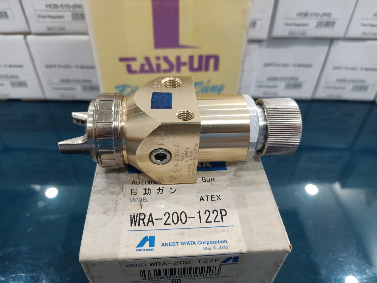 Súng phun tự động gắn trên cánh tay robot WRA-200-122P Anest Iwata