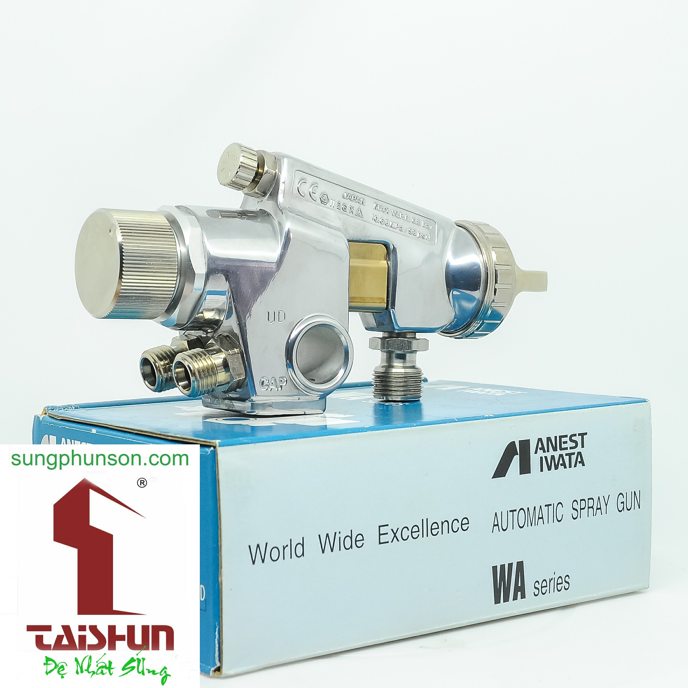 Súng phun sơn WA200 202P bóng mịn đẹp