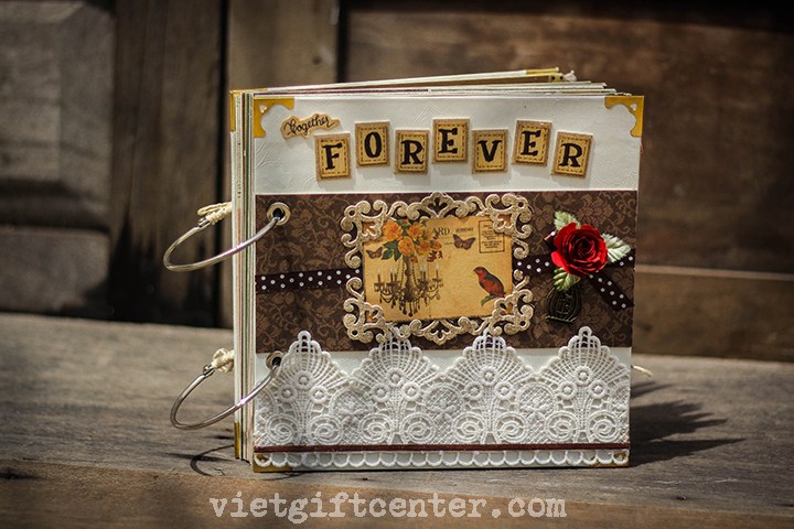 Scrapbook handmade vintage Craft & More Vietnam | vietgiftcenter.com