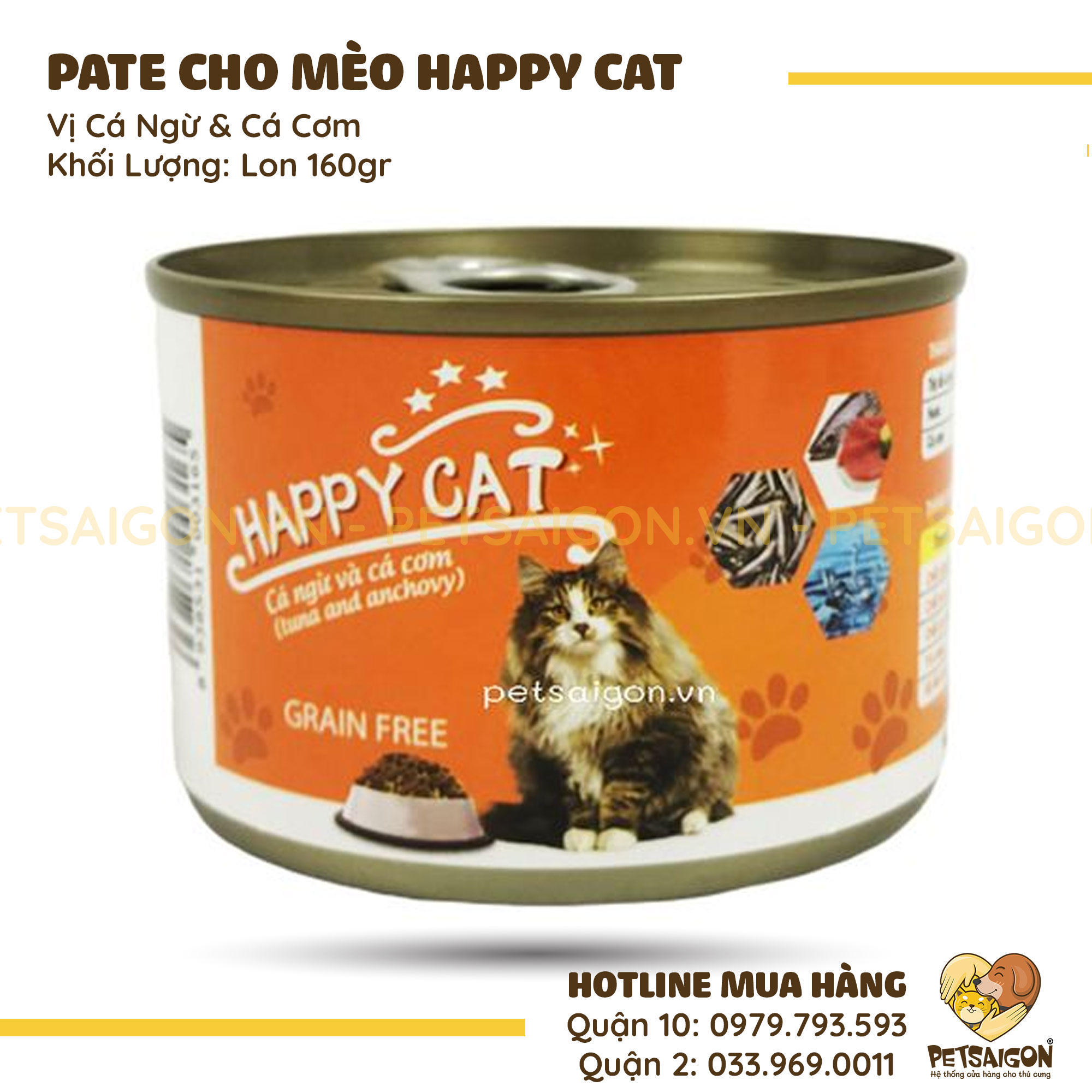 Pate Cho Mèo Con - Thức Ăn Ướt Cho Mèo Con, Mèo Trưởng Thành