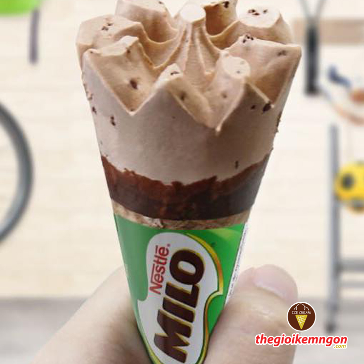 Kem ốc quế Milo Medium Cone Nestle 46gr – Kim Phúc