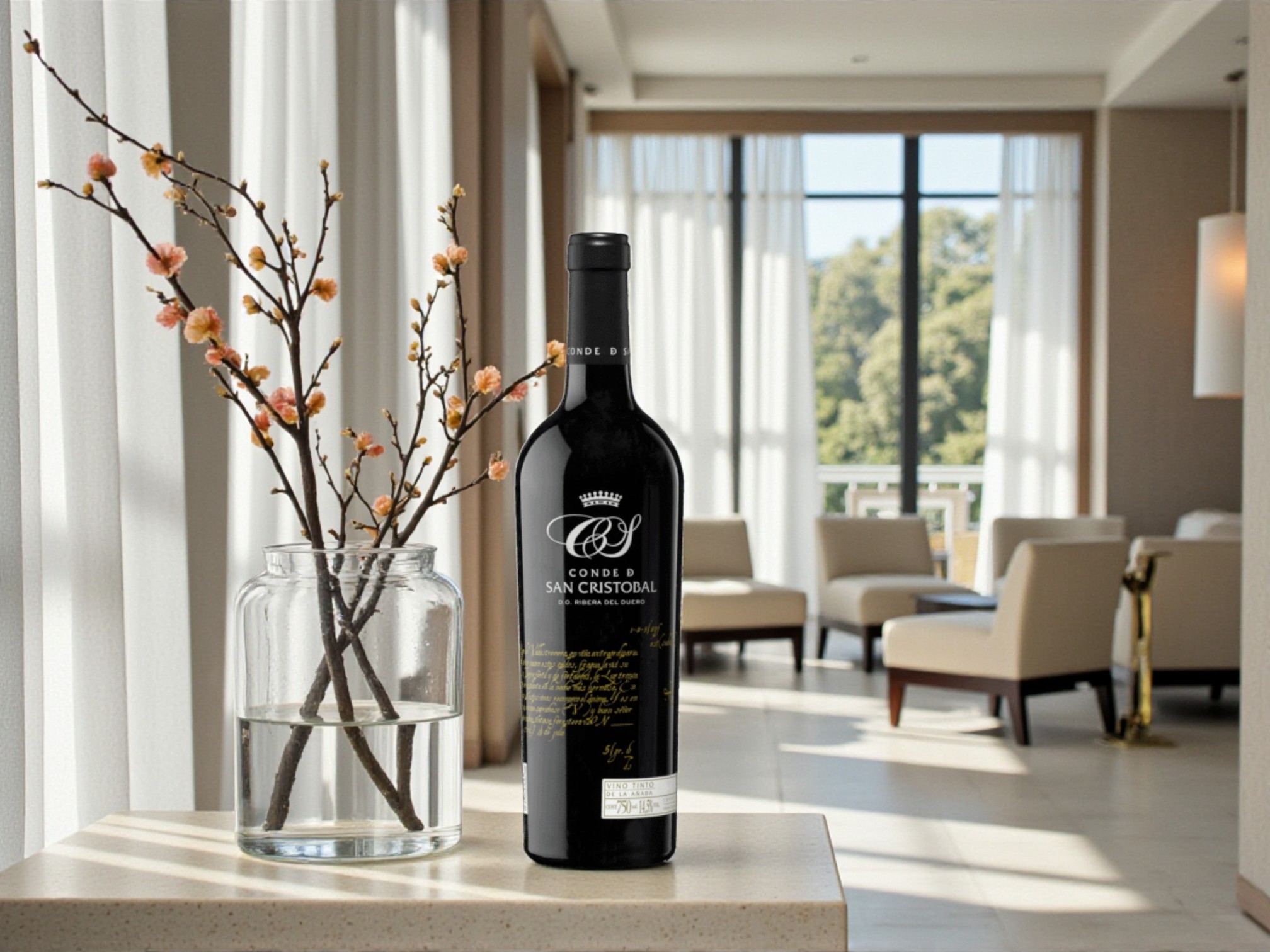 Rượu vang Tây Ban Nha Conde de San Cristóbal Crianza Chính Hãng