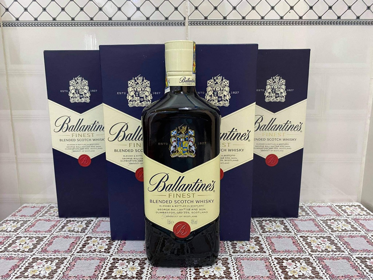 RƯỢU BALLANTINE'S FINEST 0,7L-Gía Tốt nhất thị trường