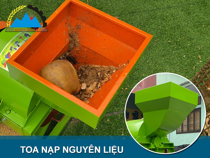 Máy Băm Xơ Dừa B300 Lắp Đầu Nổ