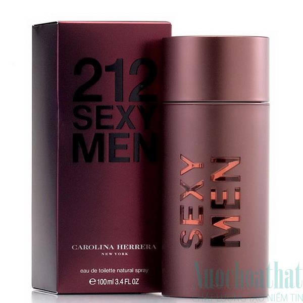 Nước hoa nam Carolina Herrera 212 Sexy Men Eau de Toillete 100ml