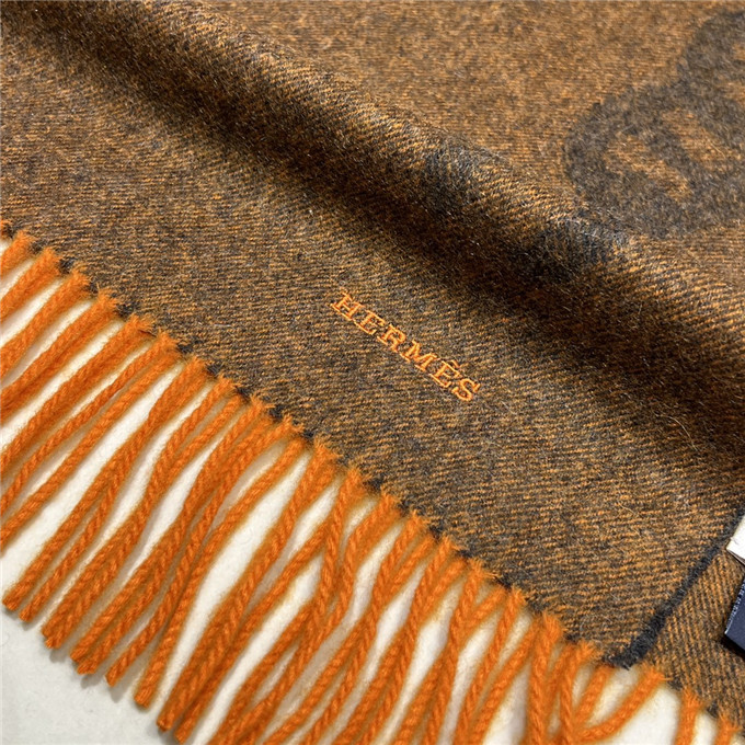 KHĂN Hermes La Pig Noose Cashmere scarf